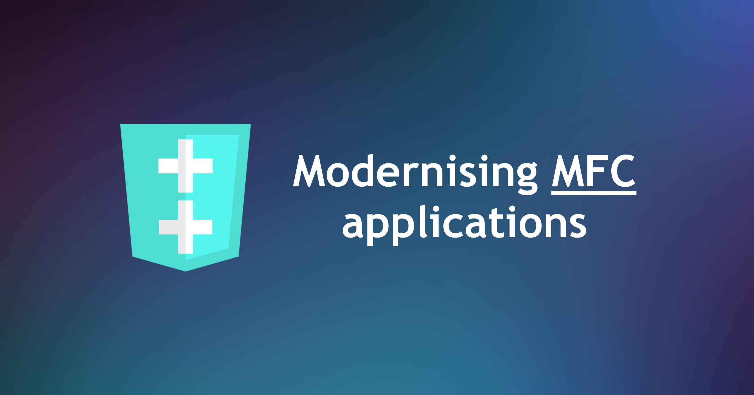 Modernising Legacy C++ MFC Applications with Cheerp